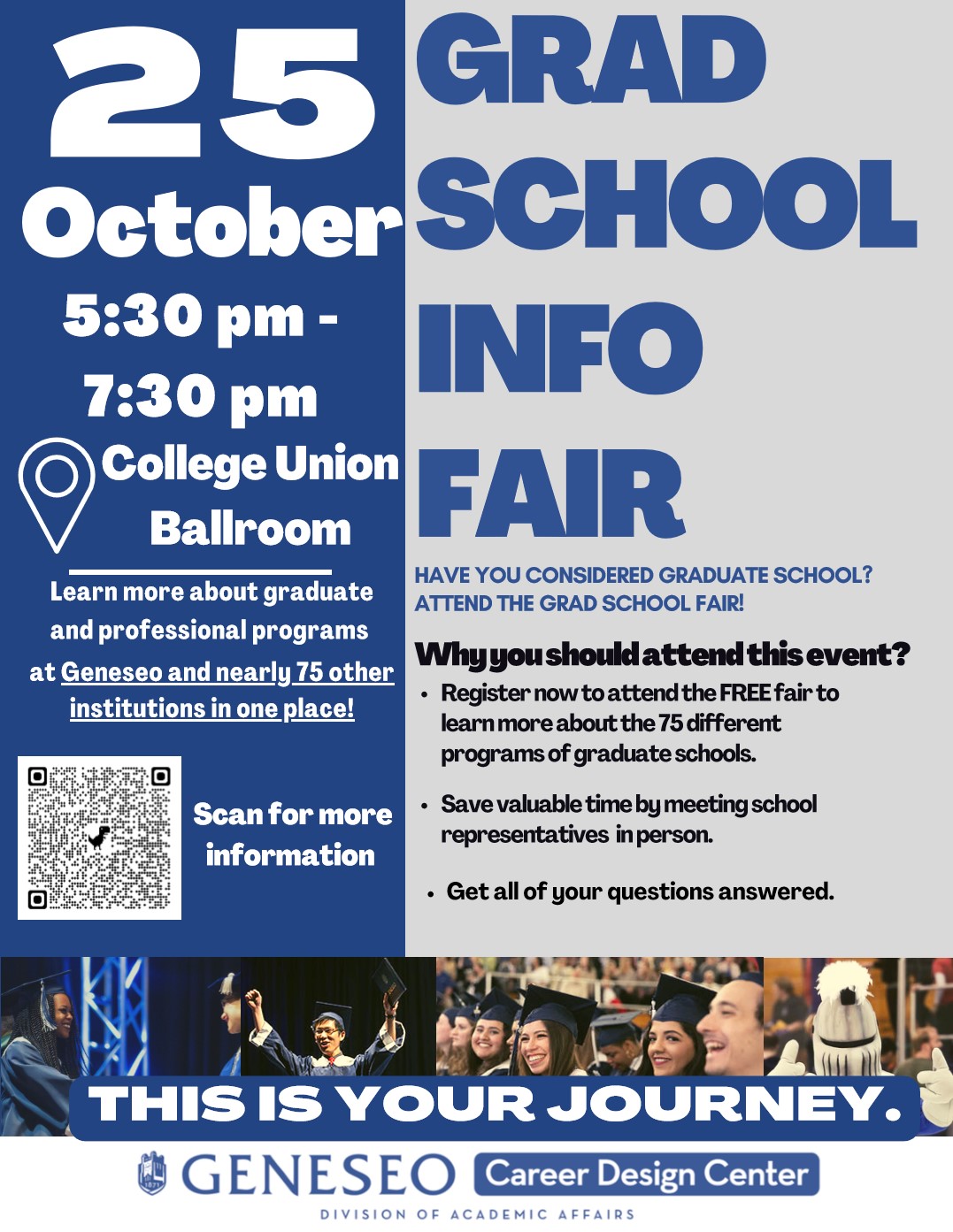 Graduate School Fair | SUNY Geneseo
