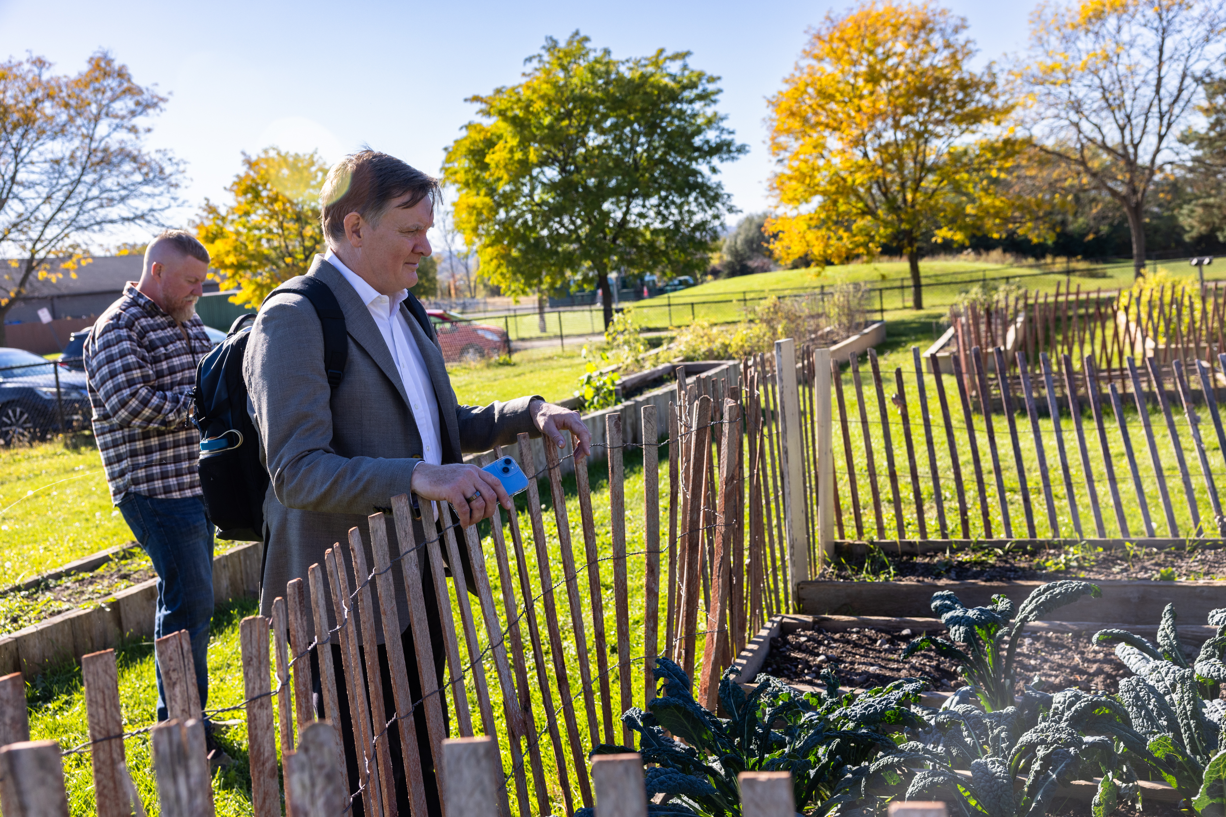 SUNY Chief Sustainability Officer Tours Geneseo | SUNY Geneseo