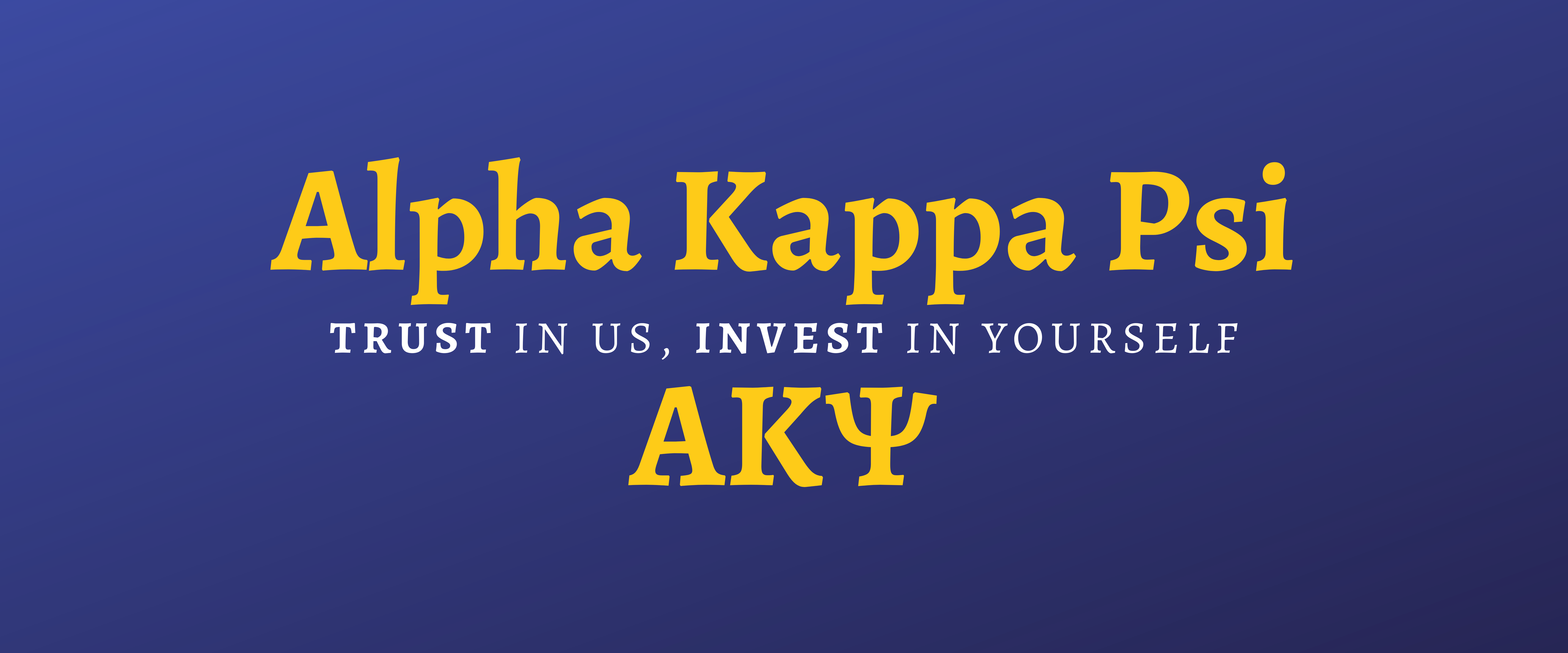 Alpha Kappa Psi Executive Board & Chairs - SUNY Geneseo